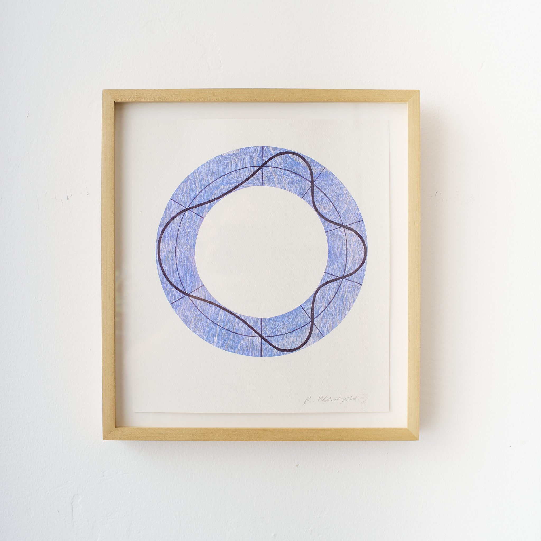 Robert Mangold, Ring Image AK, 2009